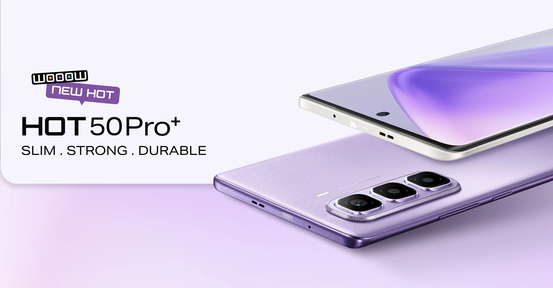 Infinix Hot 50 Pro Plus (256GB/8GB; 50MP Triple Camera)